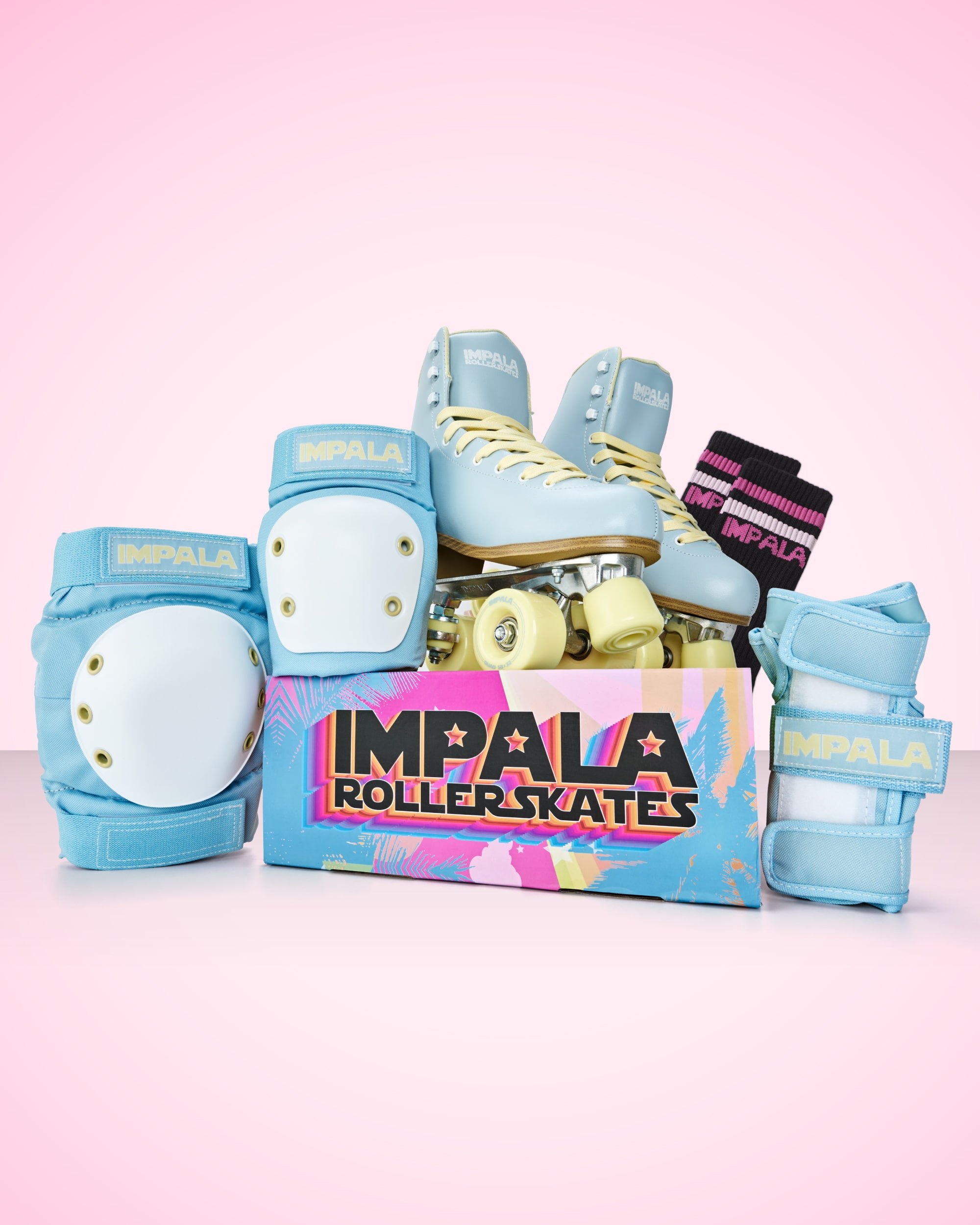 Complete Bundle: Sky Blue Rollerskate | Impala Skate AU